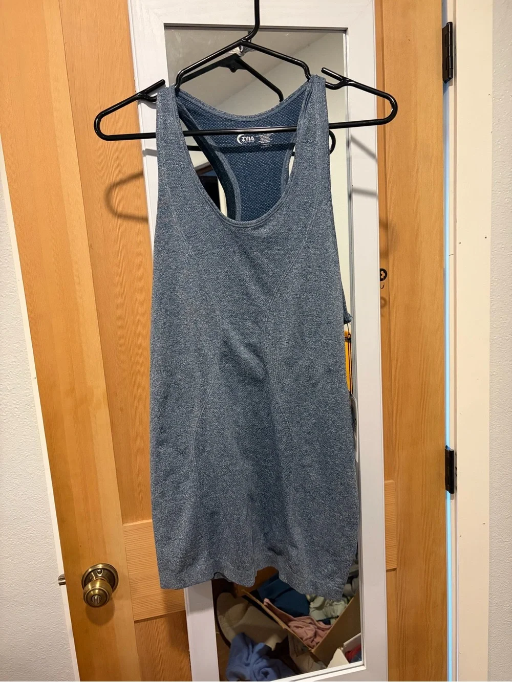 ZYIA | Tops | Zyia Navy Copper Charged Tank | Poshmark